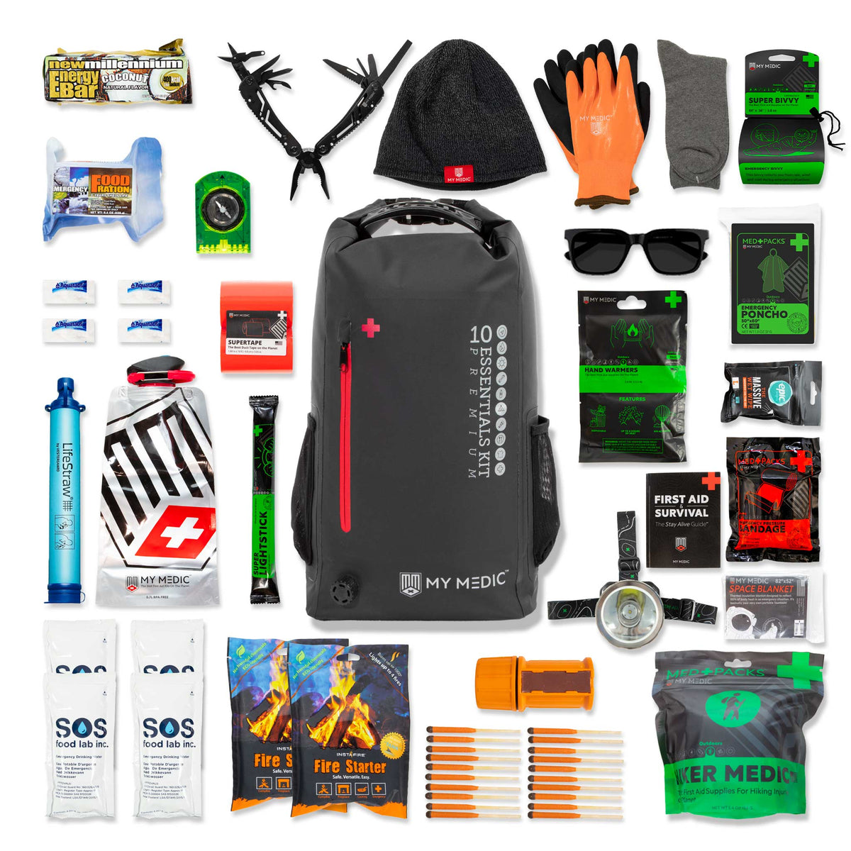 MyMedic 10 Essentials Survival Kit– Hautland.com